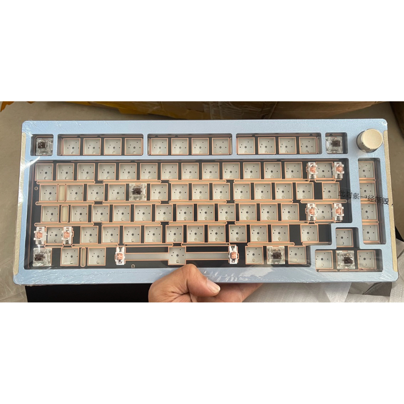 [HÀNG SẴN] KIT bàn phím cơ MONKA 6075 PRO (Mạch xuôi / Nhôm CNC ...