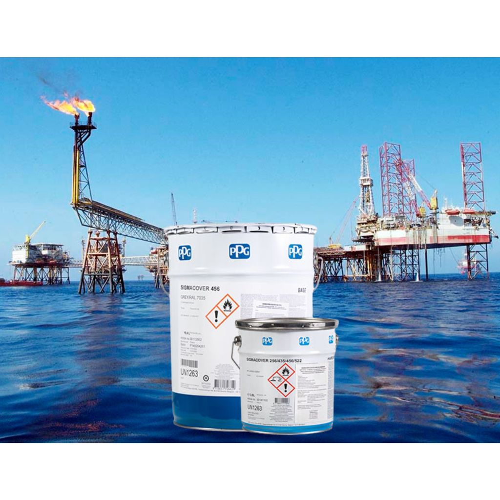 Sơn Epoxy, sơn SIGMACOVER 456, sơn dầu 2 thành phần, sơn chính hãng PPG ...