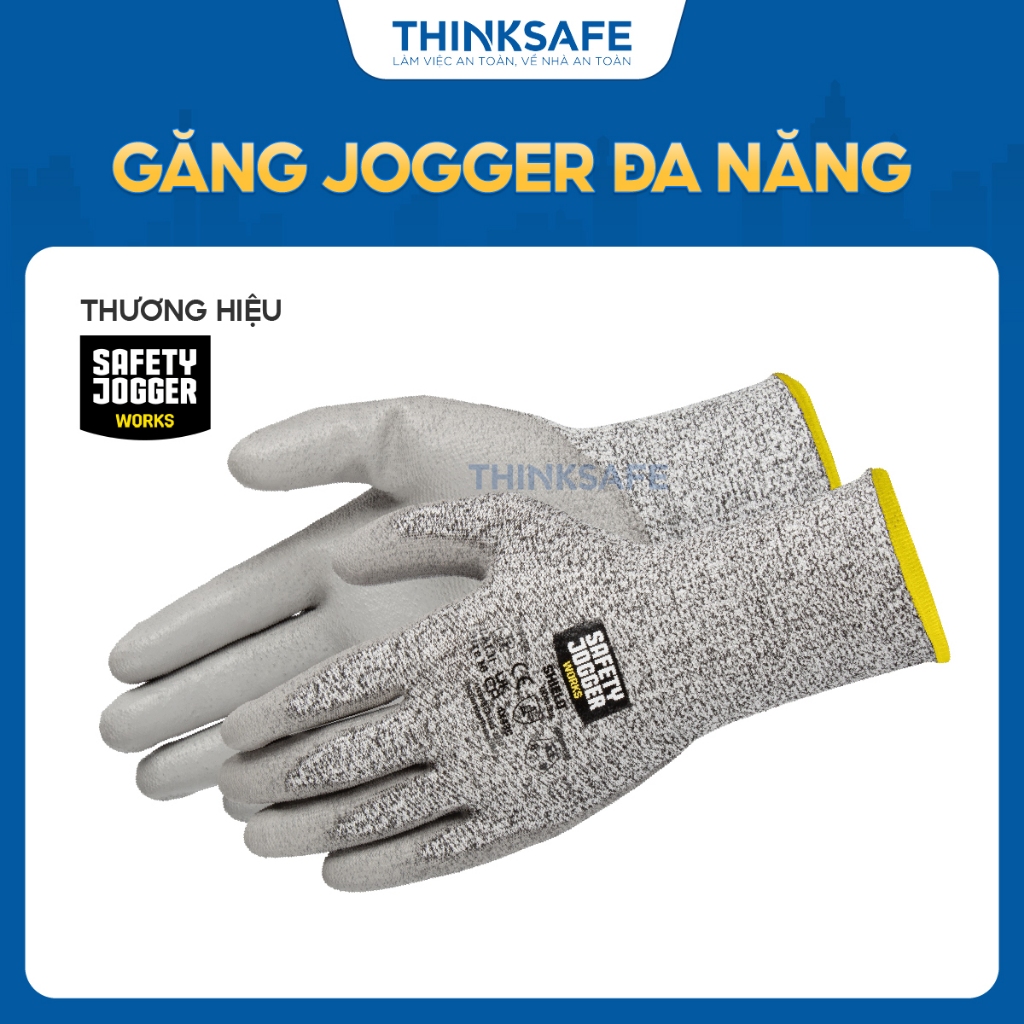 Găng tay chống cắt Jogger Shield cấp độ 5, chống cắt tôn kính, bảo vệ ...