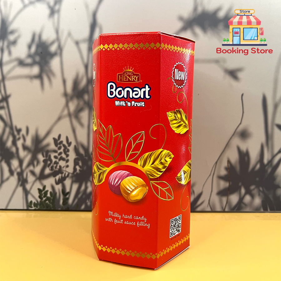 Kẹo trái cây King Henry Bonart hộp giấy lục giác thấp 150g | Shopee Việt Nam