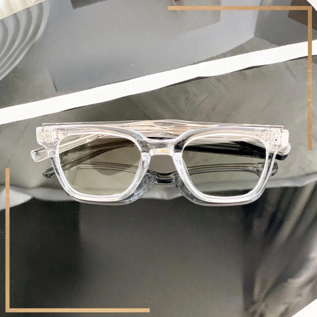 Kính Gentle Monster Karl C1 Trong Suốt, Dáng Vuông, Chất Liệu Acetate ...