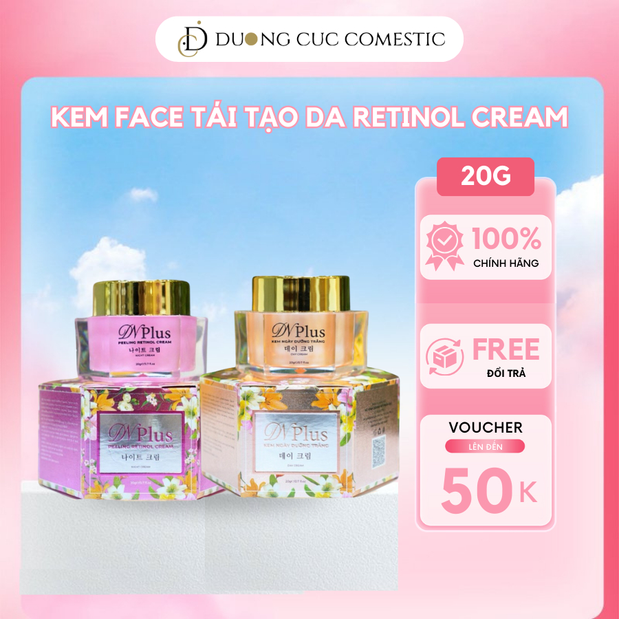 Kem Face DN Plus tái tạo bong da Demejine mờ nám tàn nhang phiên bản ...