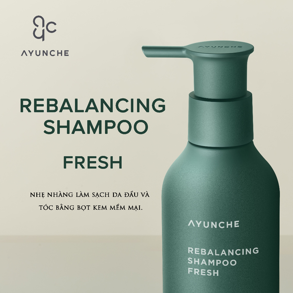 Dầu gội Ayunche Rebalancing Shampoo FRESH/ MOIST 500g | Shopee Việt Nam