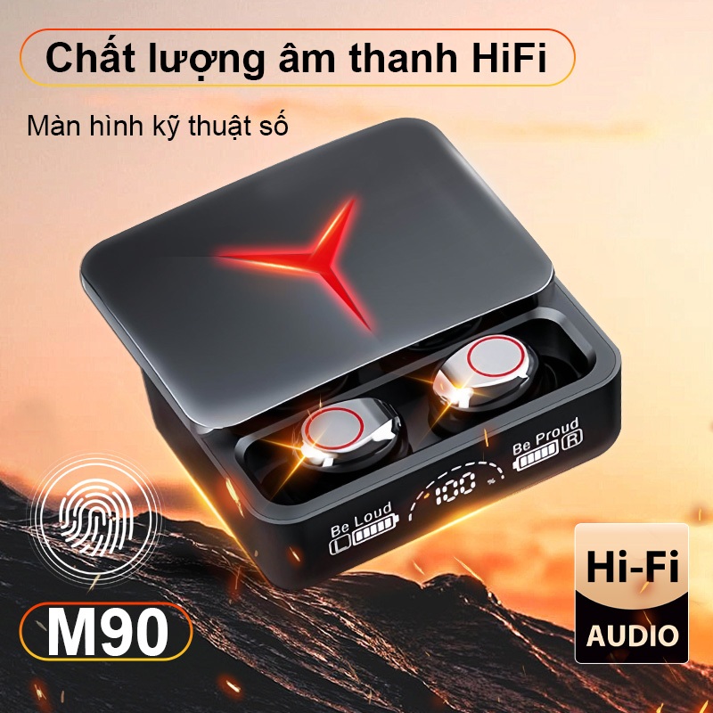 Miễn phí vận chuyển Tai nghe không dây M90 PRO HIFI Stereo In-Ear tai ...