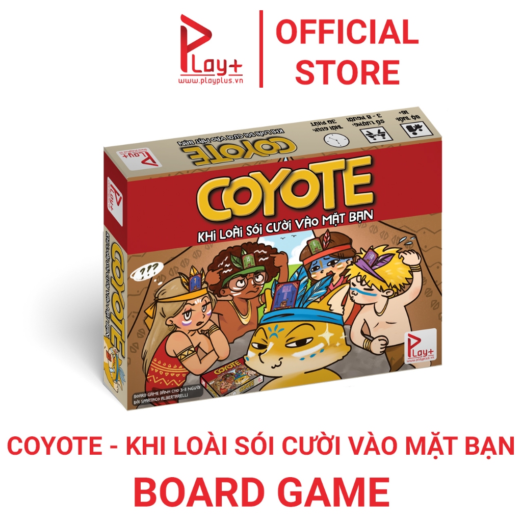 [CHÍNH HÃNG] Trò chơi Board game Coyote - Khi loài sói cười vào mặt bạn ...