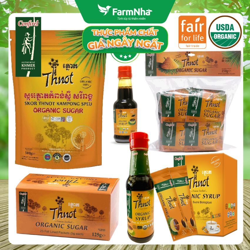 Syrup Mật Đường Thốt Nốt Hữu Cơ Thnot Confirel - Nguyên liệu tự nhiên ...