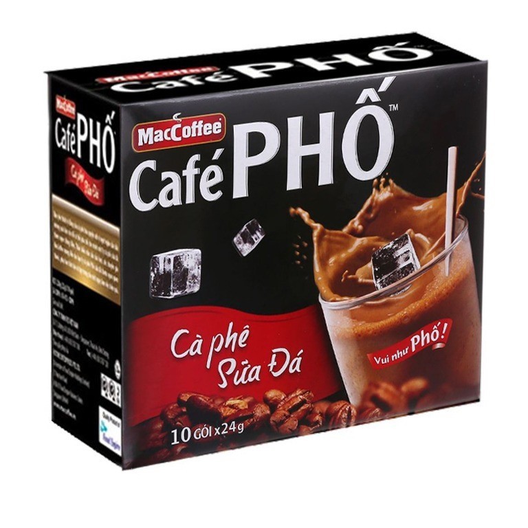 Cà phê sữa đá MacCoffee Café Phố 240g | Shopee Việt Nam