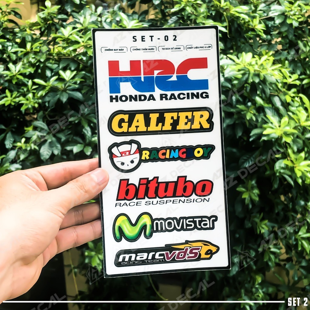 Sticker Hãng Xe | Dán Xe Máy, Xe Điện, Nón Bảo Hiểm - Nhãn Dán Sticker ...