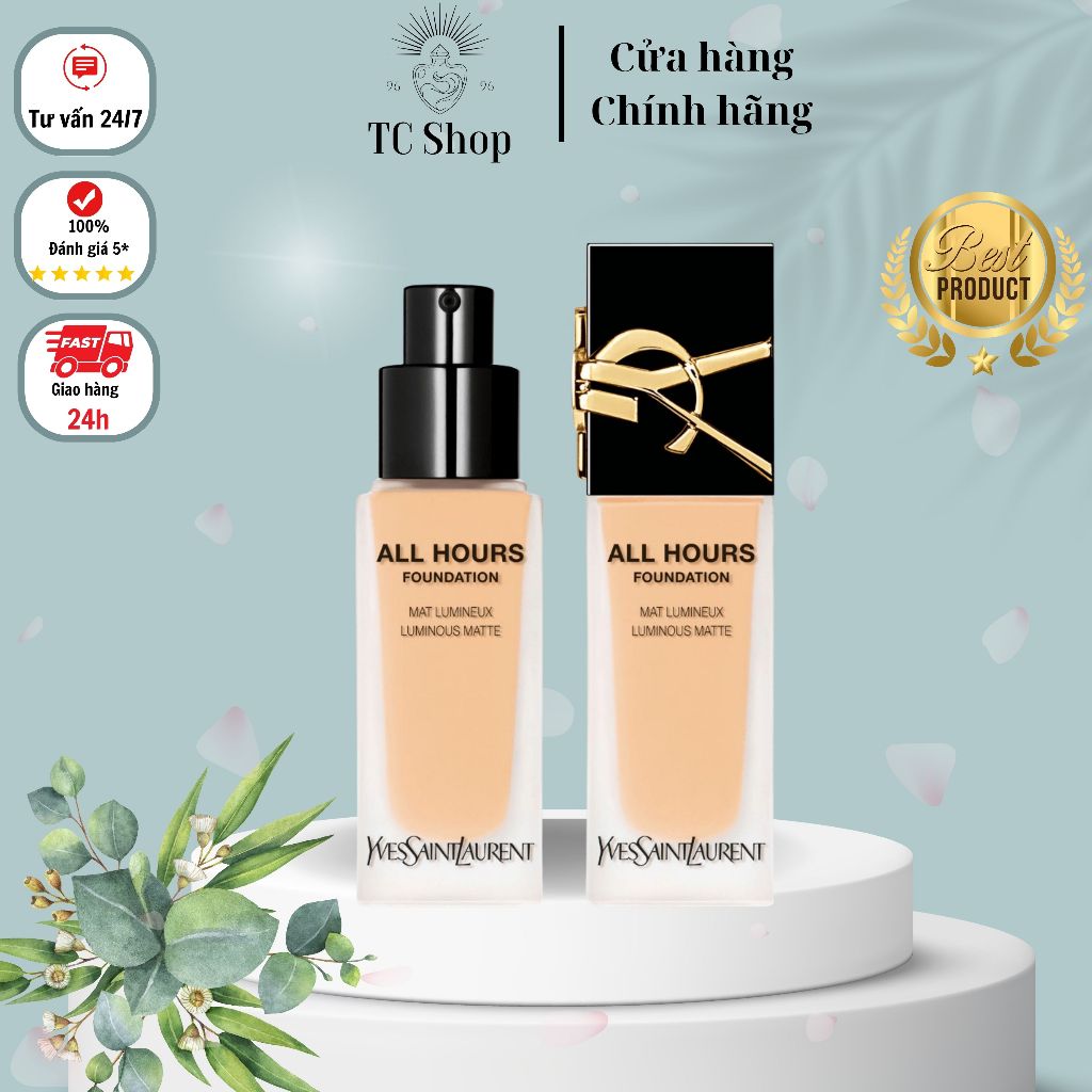 Kem nền YSL bản Limited All Hours Luminous Matte Foundation - Thegioinuochoa96 | Shopee Việt Nam