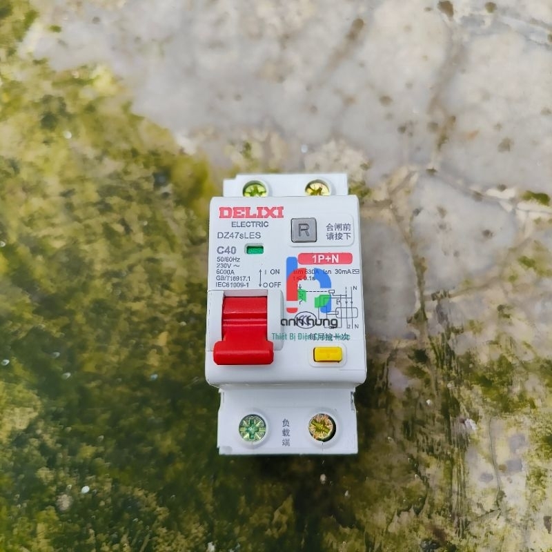 CB - Aptomat 40A RCBO DELIXI chống giật, chống quá tải, chống chập cháy rò điện | Shopee Việt Nam