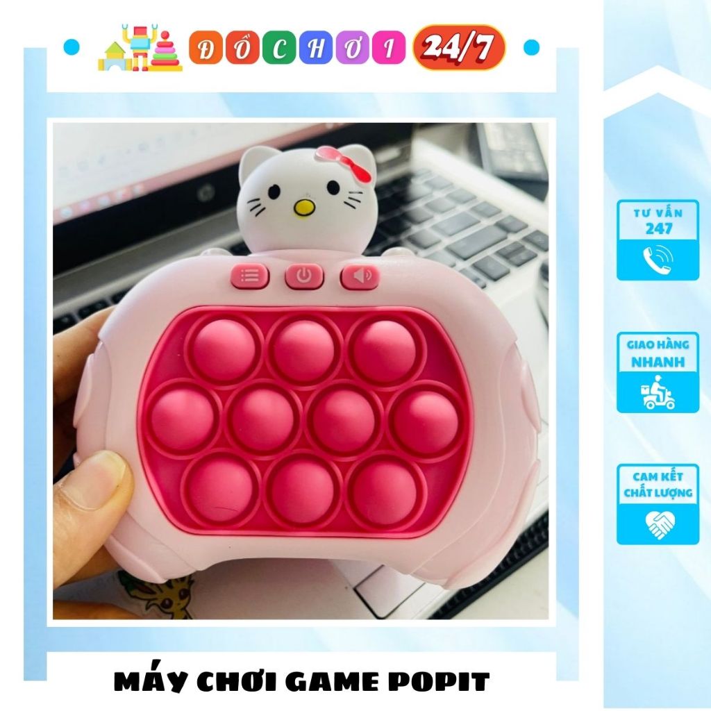 Máy Chơi Game Điện Tử POP IT Bản Quốc Tế - Mẫu 1: Popit 10 Phím, 4 Kiểu ...