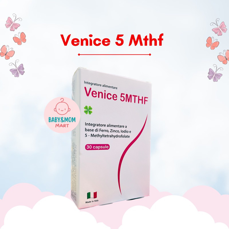Venice 5-MTHF - Bổ Sung Folate, acid folic, Ngăn Dị Tật Thai Nhi, Bổ ...
