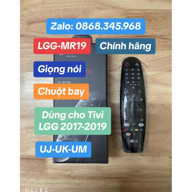 Điều khiển Tivi LG giọng nói chính hãng AN-MR19BA( Dùng cho Tivi LG 2017-2019) | Shopee Việt Nam