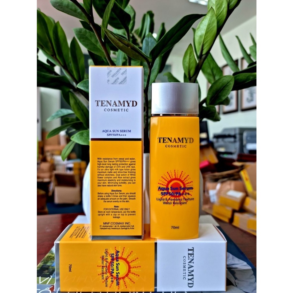 Huyết thanh chống nắng dạng sữa Tenamyd SPF 50/PA +++ 70ml | Shopee ...