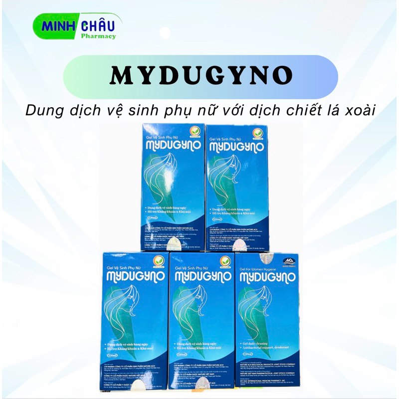 (Chính hãng) Gel vệ sinh phụ nữ MYDUGYNO màu xanh (Chai 120ml) | Shopee ...