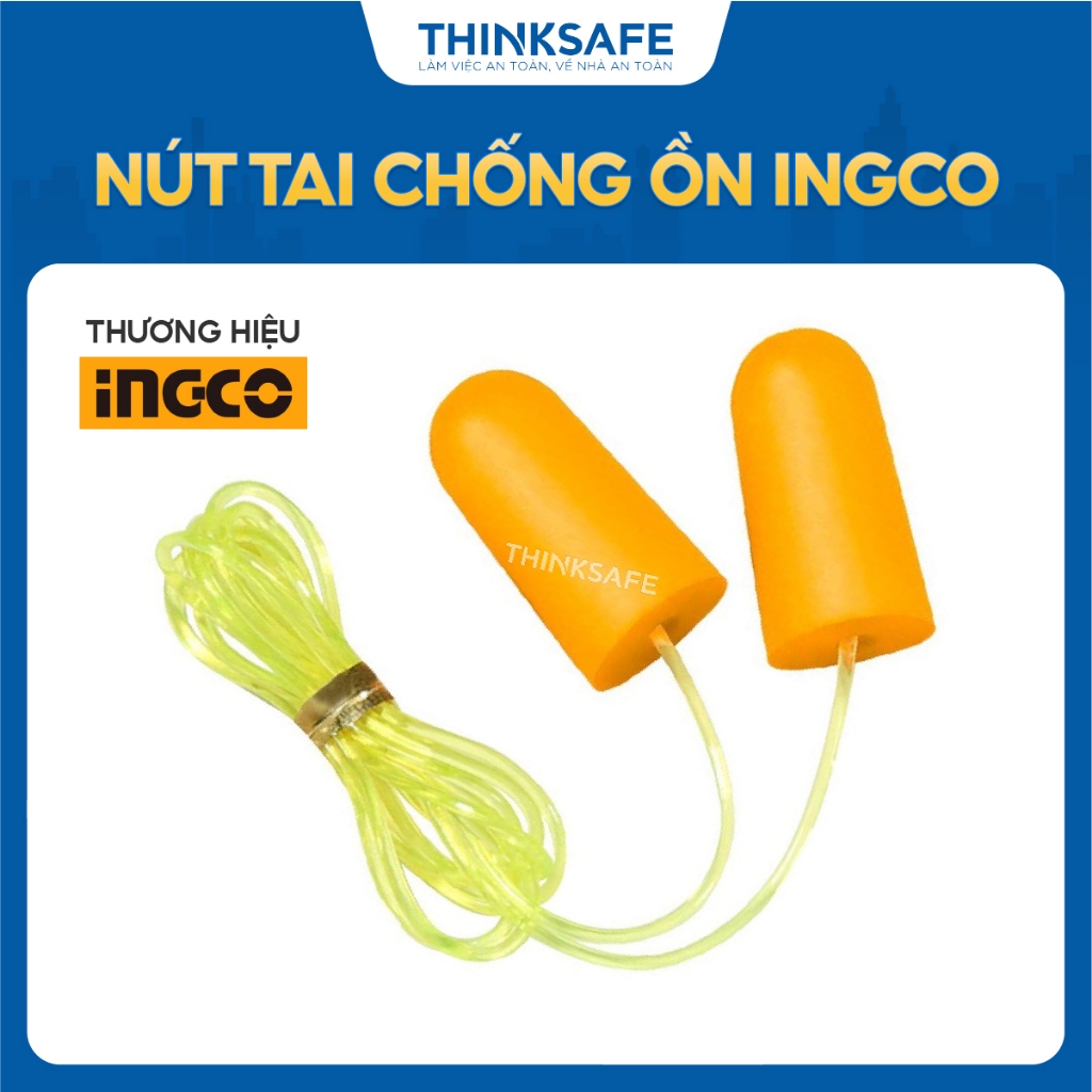 Tai nghe chống ồn INGCO HEP02 An toàn, vệ sinh, giảm tiếng ồn, bọt ...