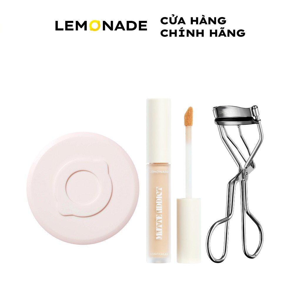 Combo Lemonade Phấn nước siêu kiềm dầu Supermatte Cushion 15g, Kem che ...