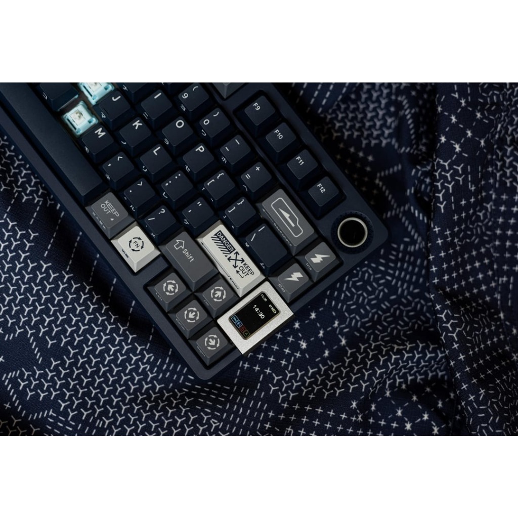 BÀN PHÍM CƠ KHÔNG DÂY KEYVERSE INFI75 - Case nhựa tạ nhôm - Màn hình ...