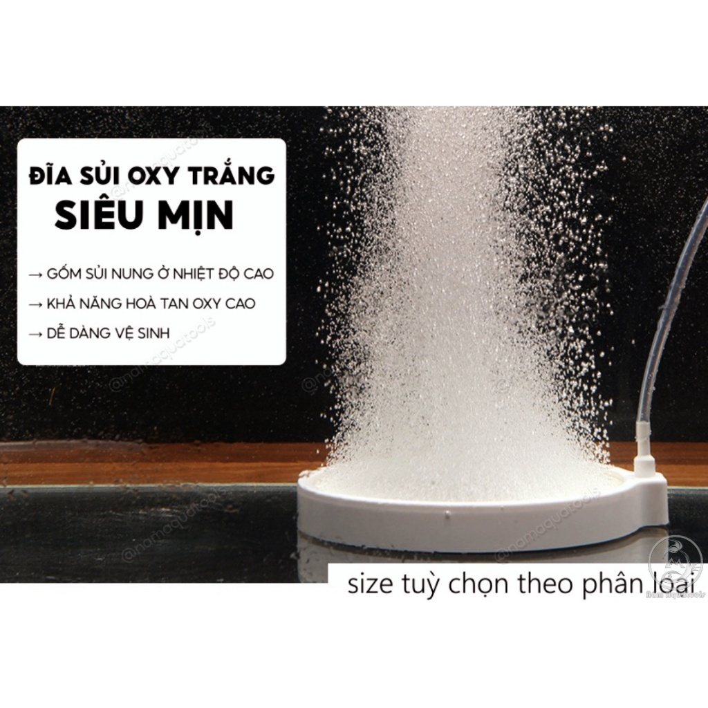 Cốc Sủi Oxy | Đầu Sủi Oxy Acrylic Trong Suốt - Siêu Mịn | Đầu Sủi Tạo Oxy Cho Hồ Cá Cảnh Thuỷ ...