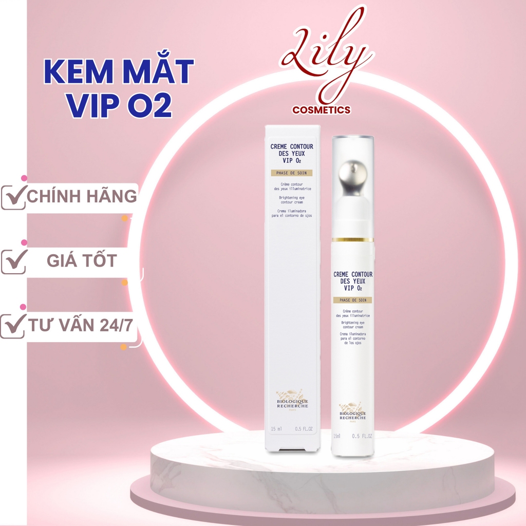 [Công ty | CREME CONTOUR VIP O2] Kem mắt giảm quầng thâm và phục hồi ...