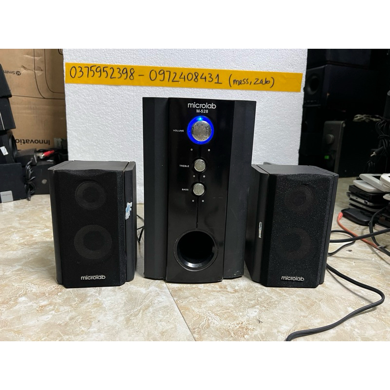 (Loa cũ) Loa Microlab M108 / M109 2.1 | Shopee Việt Nam