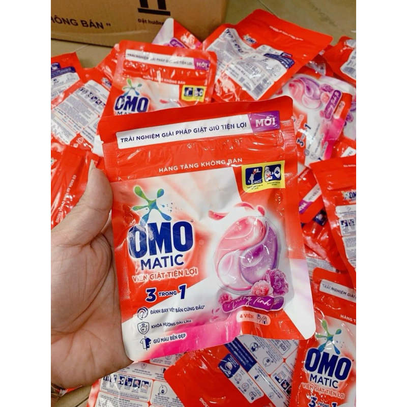 Viên Giặt OMO MATIC 3IN1 ( 20 Viên ) | Shopee Việt Nam