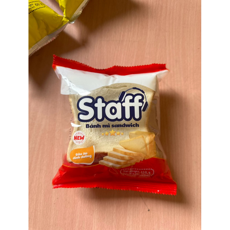 Bánh Mỳ Sandwich Staff hữu nghị 110g combo 5 gói | Shopee Việt Nam