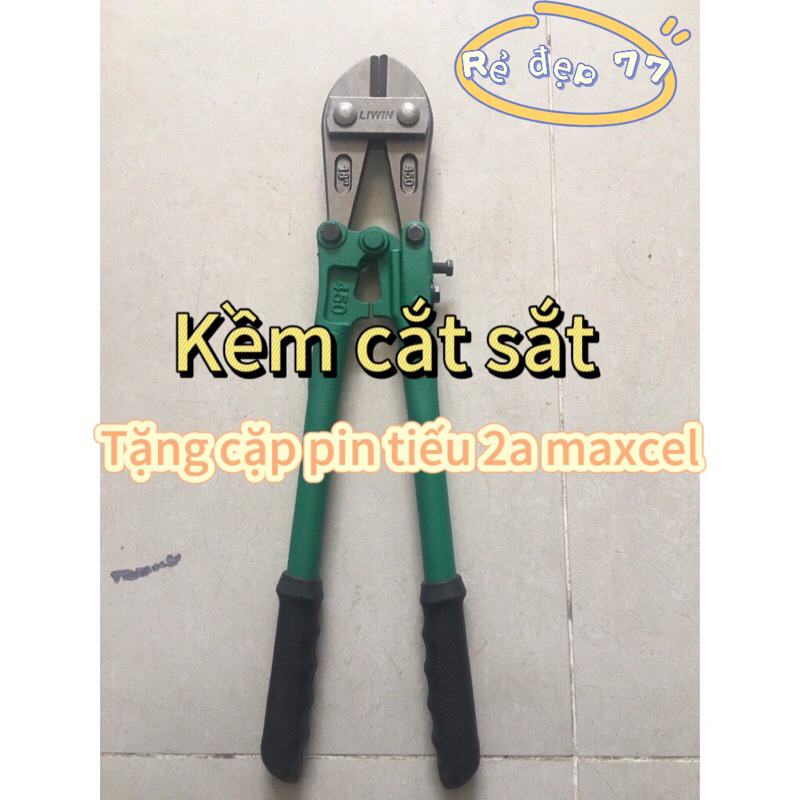 Kìm cộng lực chắc chắn mạnh cắt rất ngọt 18"(tặng cặp pin tiểu 2a ...