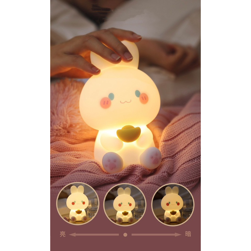 Đèn ngủ và trang trí Thỏ thần tài | Shopee Việt Nam