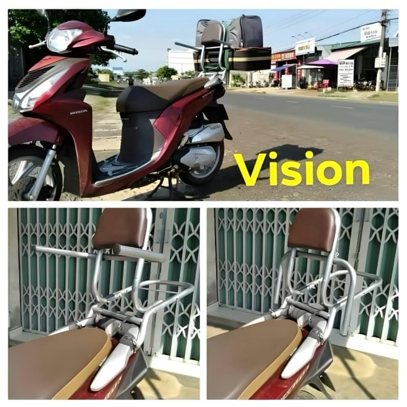 Baga phượt lắp cho xe Vision 2014-2020 (Sử dụng chung cản) | Shopee ...