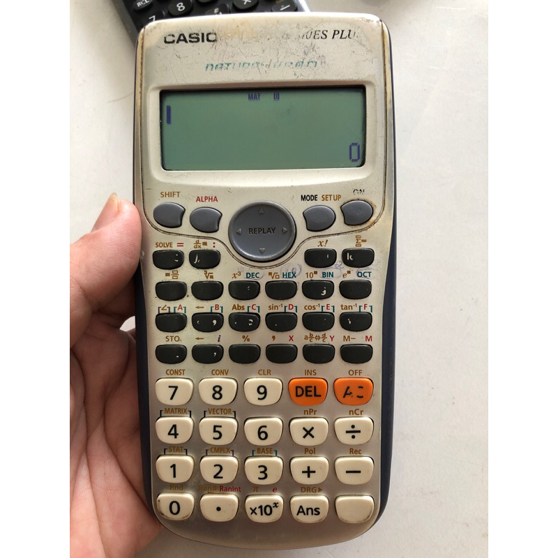 Máy tính Casio fx 570 ES plus hàng cũ | Shopee Việt Nam