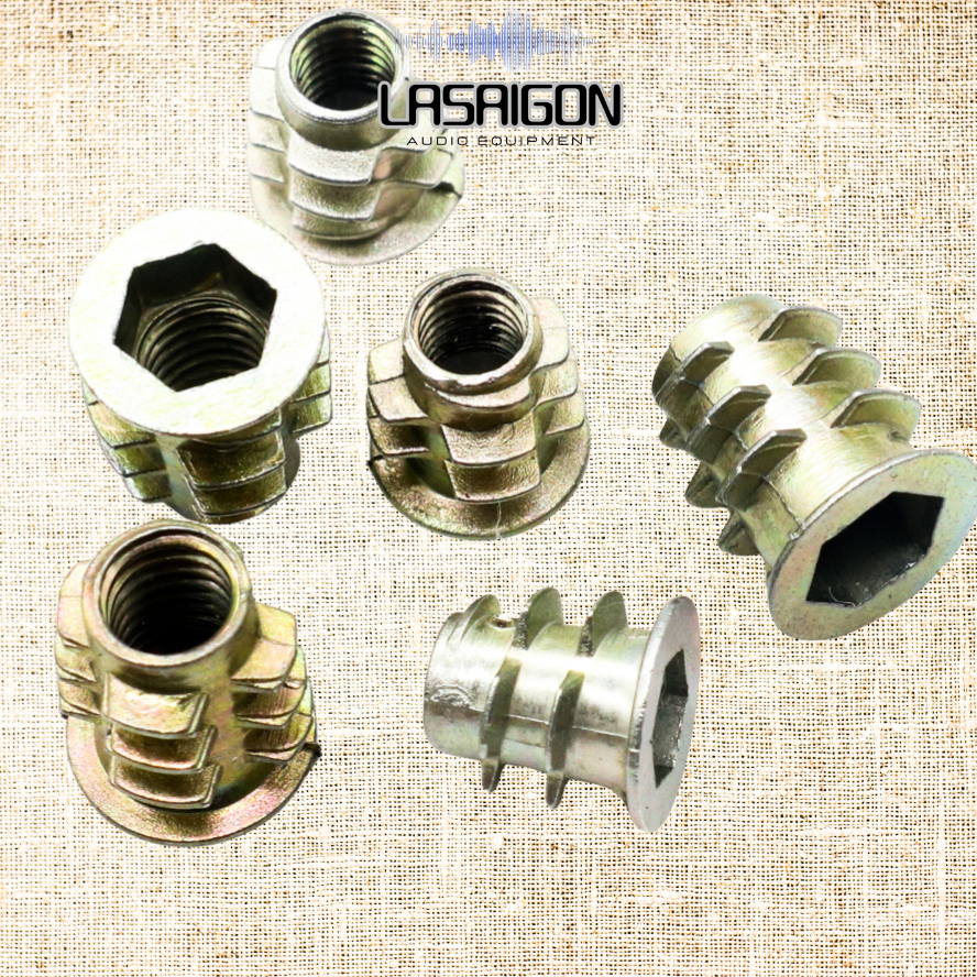 ốc cấy ren m5 và m6 , ốc tán cấy gỗ giá 1 cái | Shopee Việt Nam