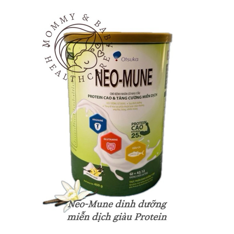 Sữa Neo Mune hương Vani Dinh dưỡng miễn dịch, giàu Protein của Nhật Bản ...
