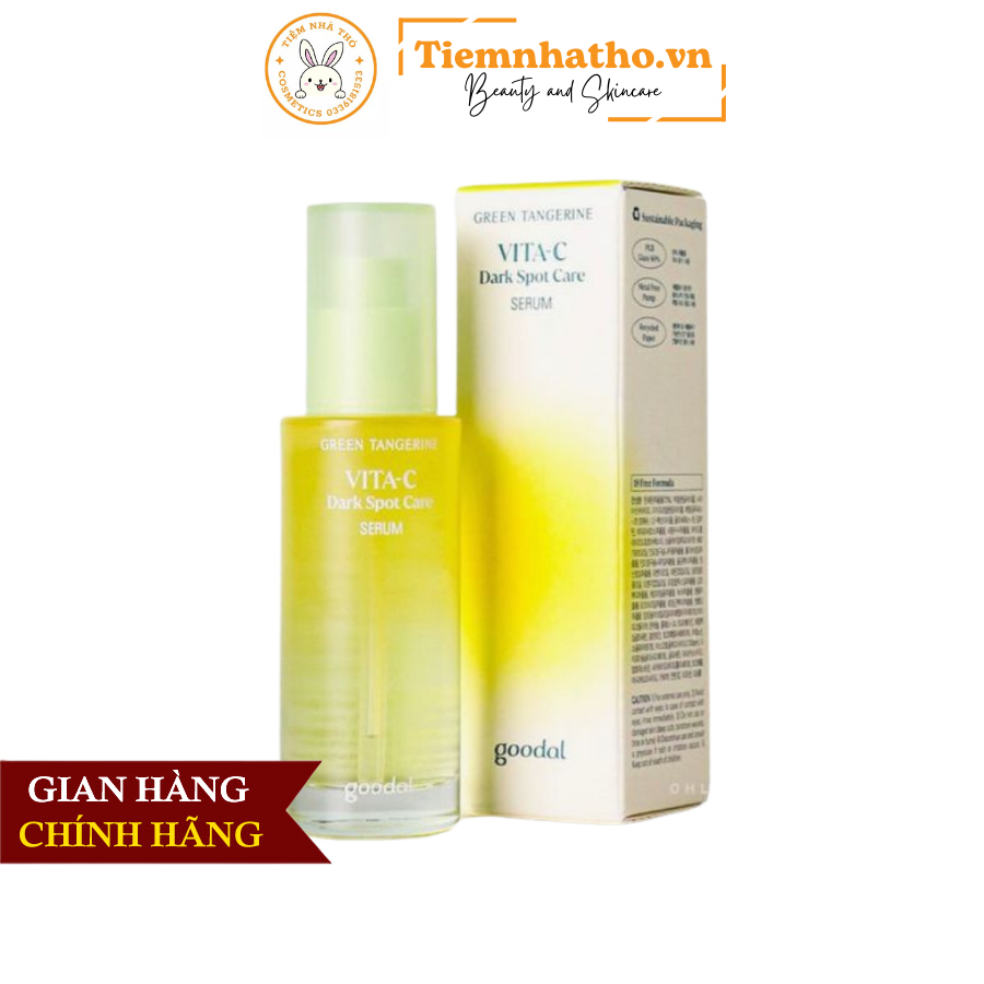Tinh Chất Sáng Da, Mờ Đốm Nâu Goodal Green Tangerine Vita C Dark Spot Care Serum 40ml | Shopee ...