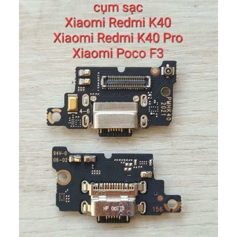 [ HCM ] Cụm chân sạc Xiaomi Redmi Poco F3 - RM K40 - K40 Pro / Bảng ...