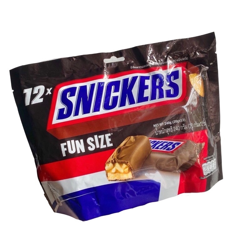 Socola Snickers Fun Size 240g | Shopee Việt Nam
