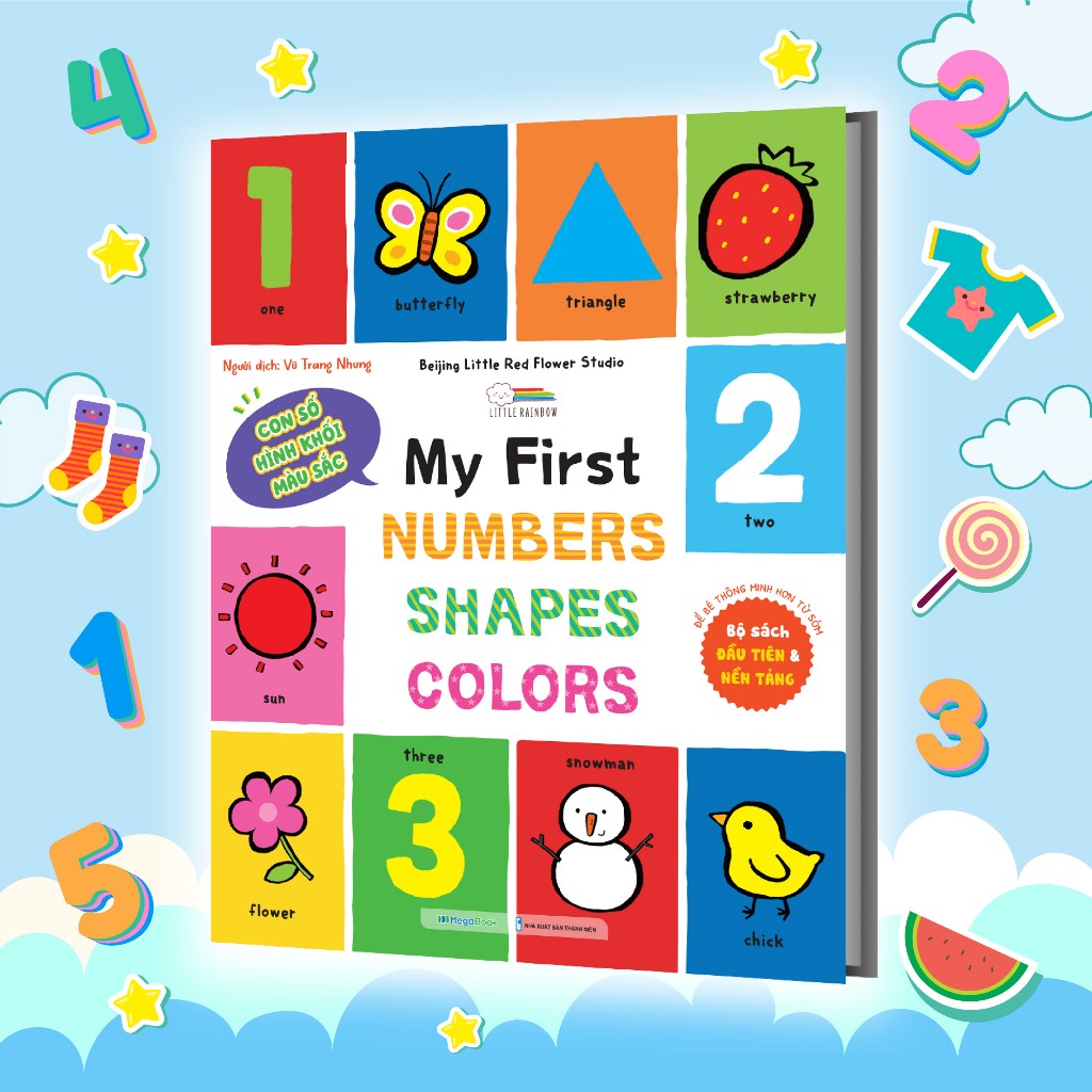 Sách My First Numbers - Shapes - Colors - Sách Từ Vựng Đầu Đời Cho Bé ...