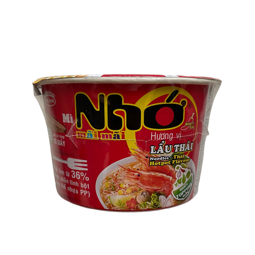 Lẻ 1 Tô Mì Nhớ Mãi Mãi Vị Lẩu Thái Tô 84G | Shopee Việt Nam