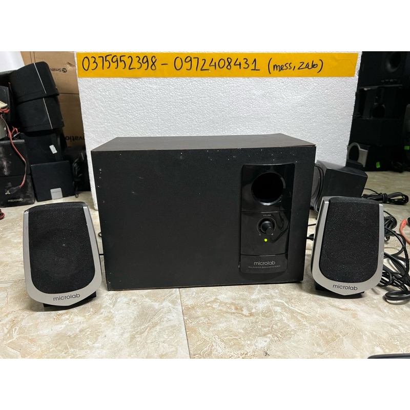(Loa cũ) Loa Microlab M108 / M109 2.1 | Shopee Việt Nam