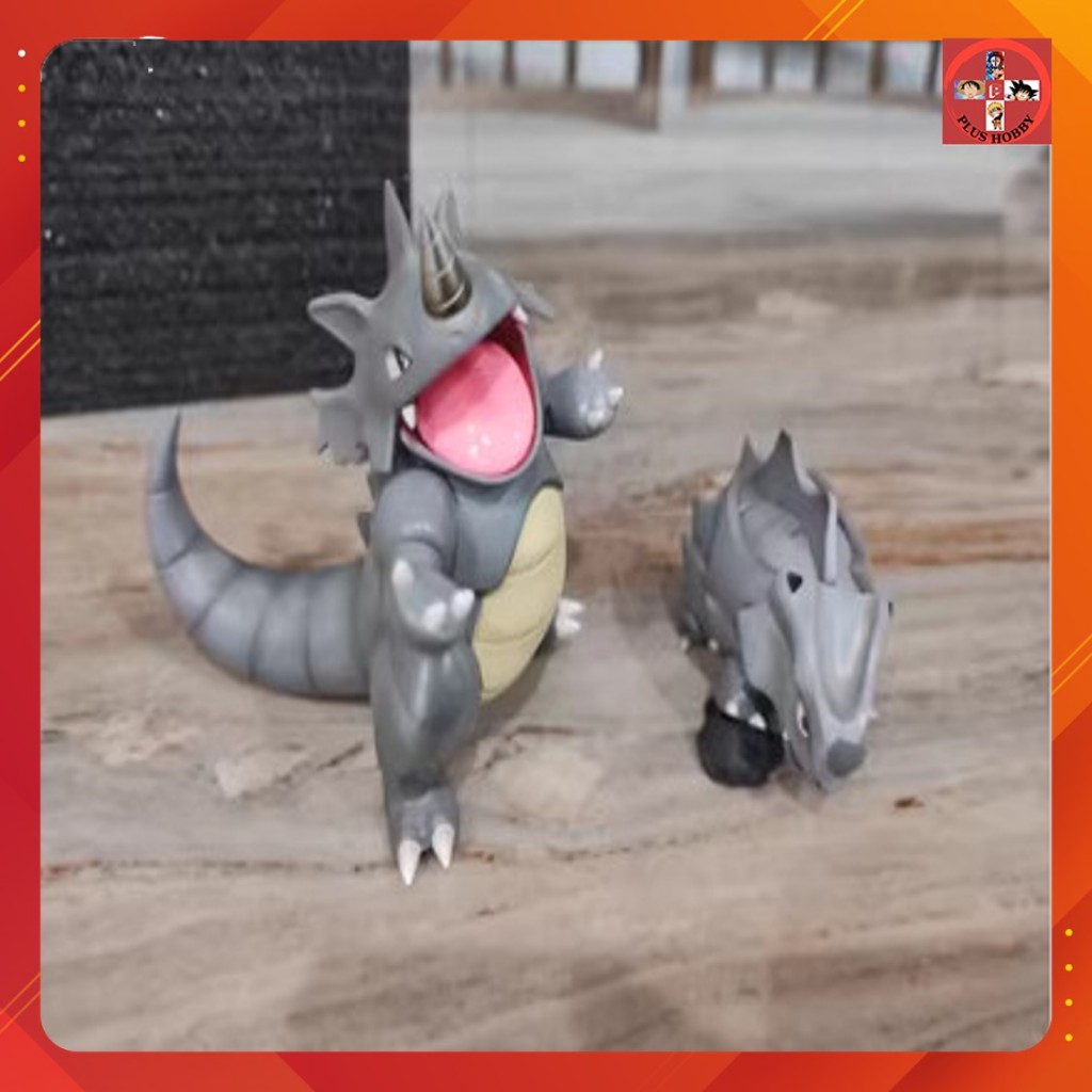 Mô hình Pokemon Scale World 1/20 Rhydon và Rhyhorn - Recast TH Studio ...