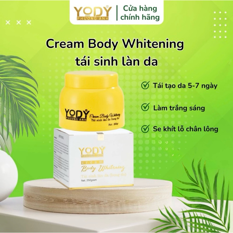 KEM BODY BONG TÁI TẠO DA YODY PHƯƠNG ANH | Shopee Việt Nam