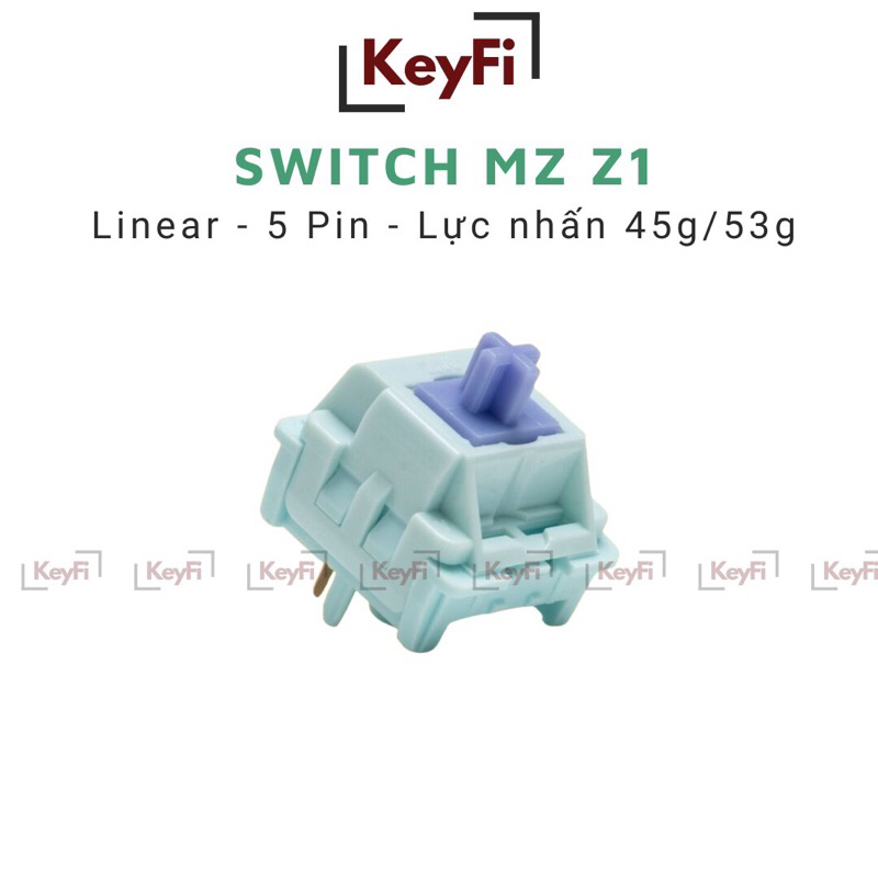 MZ Z1 switch linear, 5 pin, lực nhấn 45g/53g - KeyFi - S.M01.01 ...