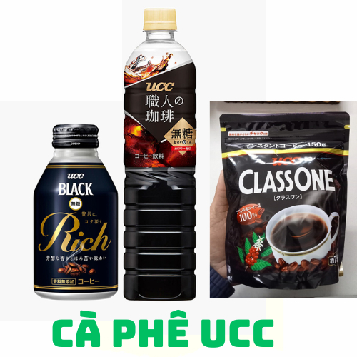 Cà phê Đen Không đường UCC 275g (lon) - (chai 900ml) | Shopee Việt Nam