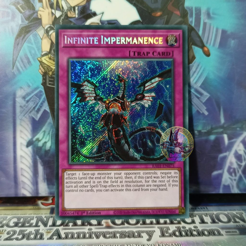 Infinite Impermanence – RA01-EN075 – Secret Rare [Thẻ bài Yugioh ...