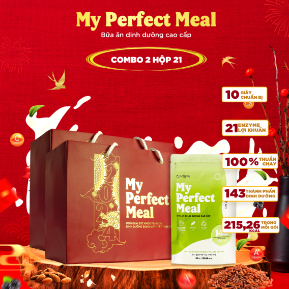 Bữa Ăn Dinh Dưỡng Giảm Cân Tiện Lợi MY PERFECT MEAL SET 2 Hộp 21 Gói ...