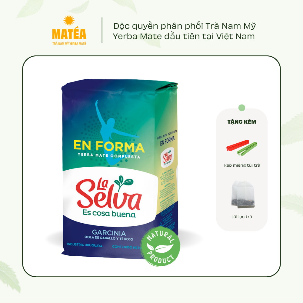 Trà Yerba Mate LA SELVA EN FORMA 500gr - Trà Nam Mỹ | Shopee Việt Nam