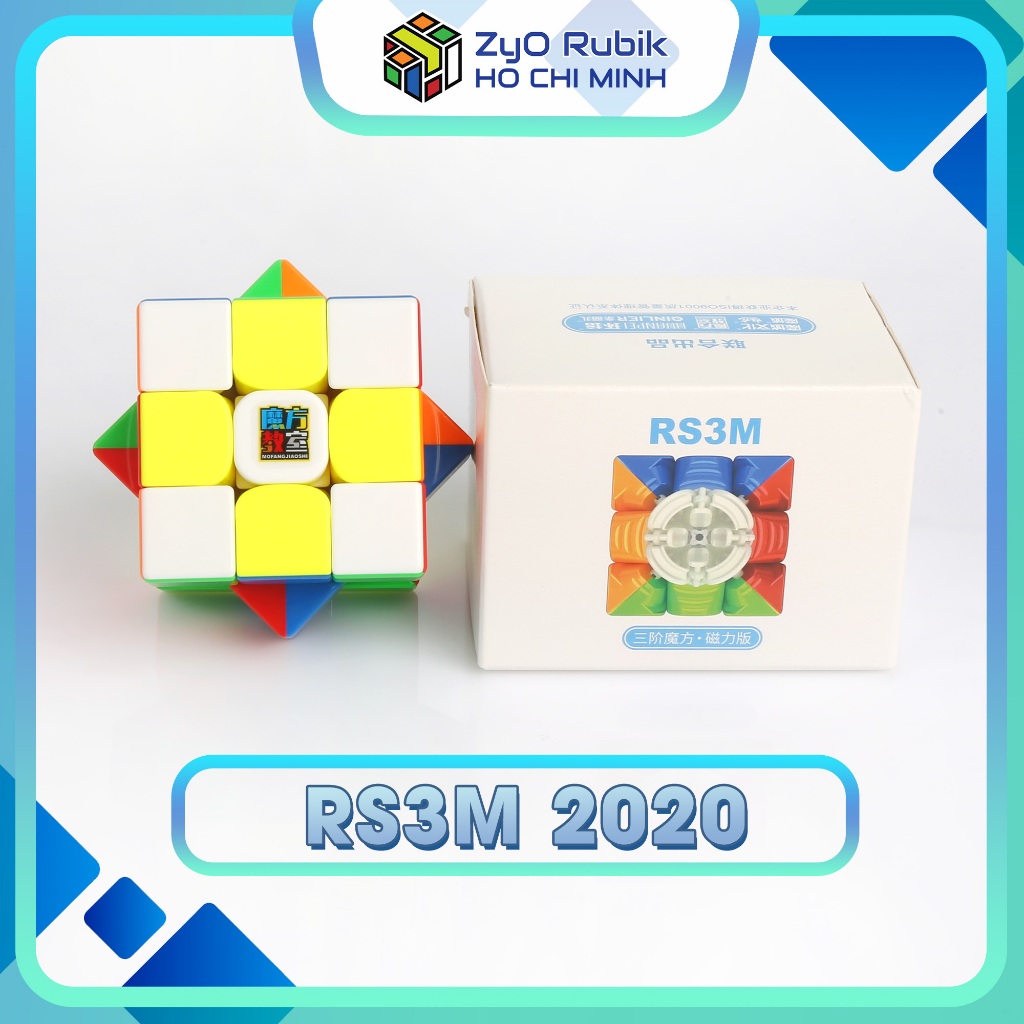 Rubik RS3M 2020 2 Phiên Bản Stickerless Có nam châm - Đồ chơi phát ...