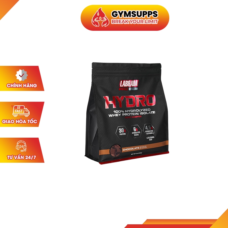 Sữa Dinh Dưỡng Hỗ Trợ Tăng Cơ LABRADA HYDRO 100% HYDROLYZED WHEY PROTEIN ISOLATE 4 LBS | Shopee ...