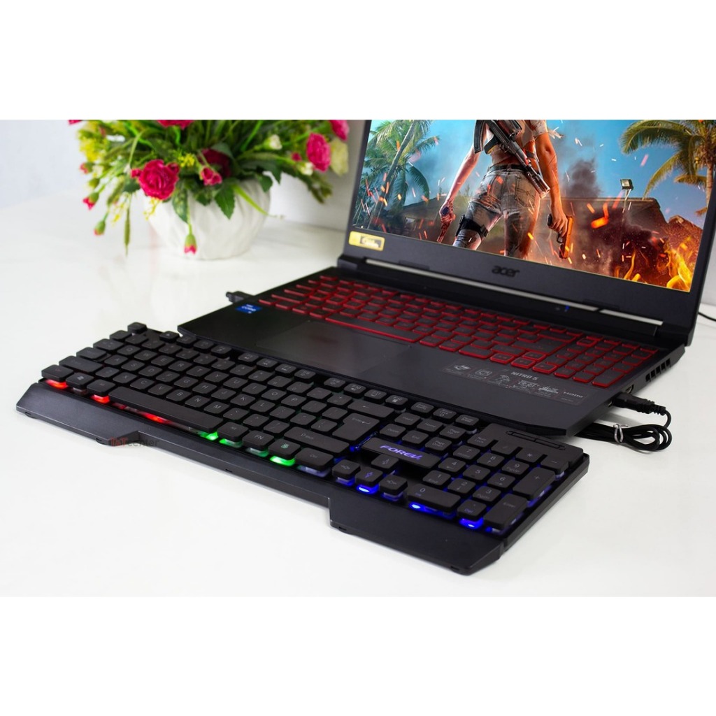 Bàn phím chuột led chơi game giả cơ Zornwee Shipado FV Q58 cổng USB ...