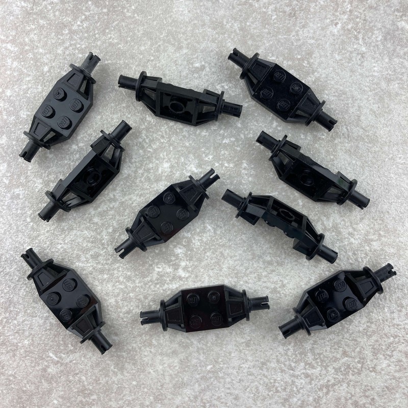 10x LEGO 47720 Plate, Modified 2 x 2 with Wheels Holder Wide - Technic ...